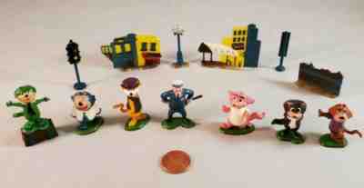 Marx Tinykins Hanna-Barbera Miniatures Top Cat Lot (Hand Painted - 1961 ...