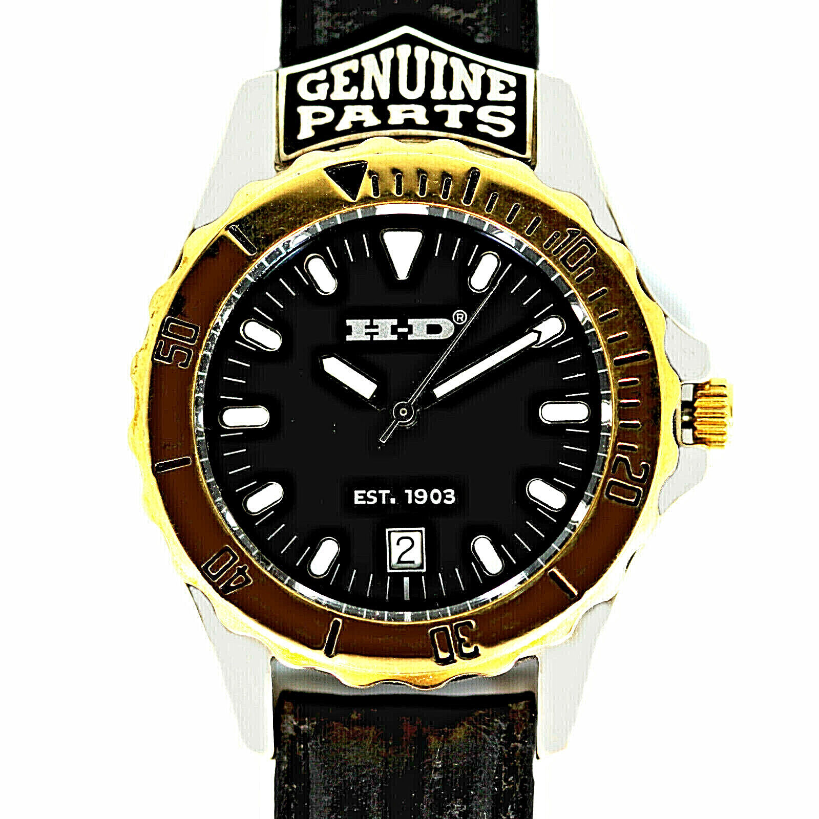 Harley Davidson Collectibles : Harley Davidson Watch Leather Band Value ...