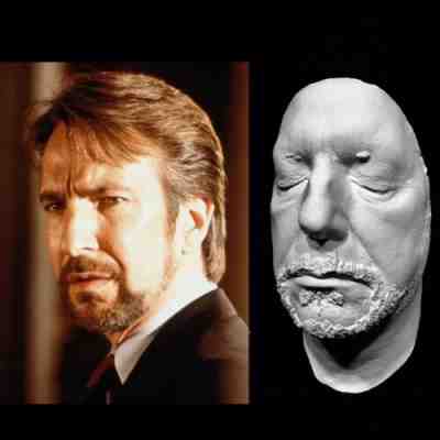 Alan Rickman Life Mask Cast Severus Snape Harry Potter Hans Gruber Die Hard Rare - Sold for $80. ...