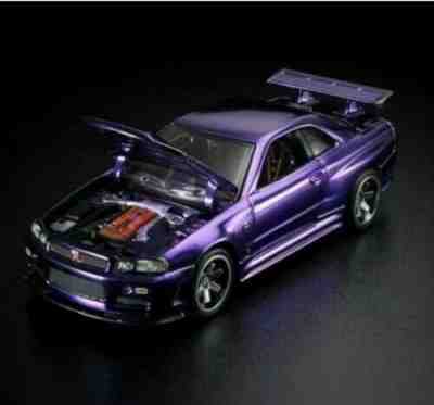 ‘20 Hot Wheels Red Line Club RLC Membership Nissan Skyline GT-R BNR34 ...