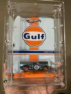 Hot Wheels RLC Red Line Club GULF Ford GT40 (1 of only 4,000) #1274 ...