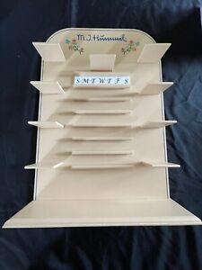 M.J. Hummel Danbury Mint Calendar Complete 12 Figurines, Wall Wooden ...