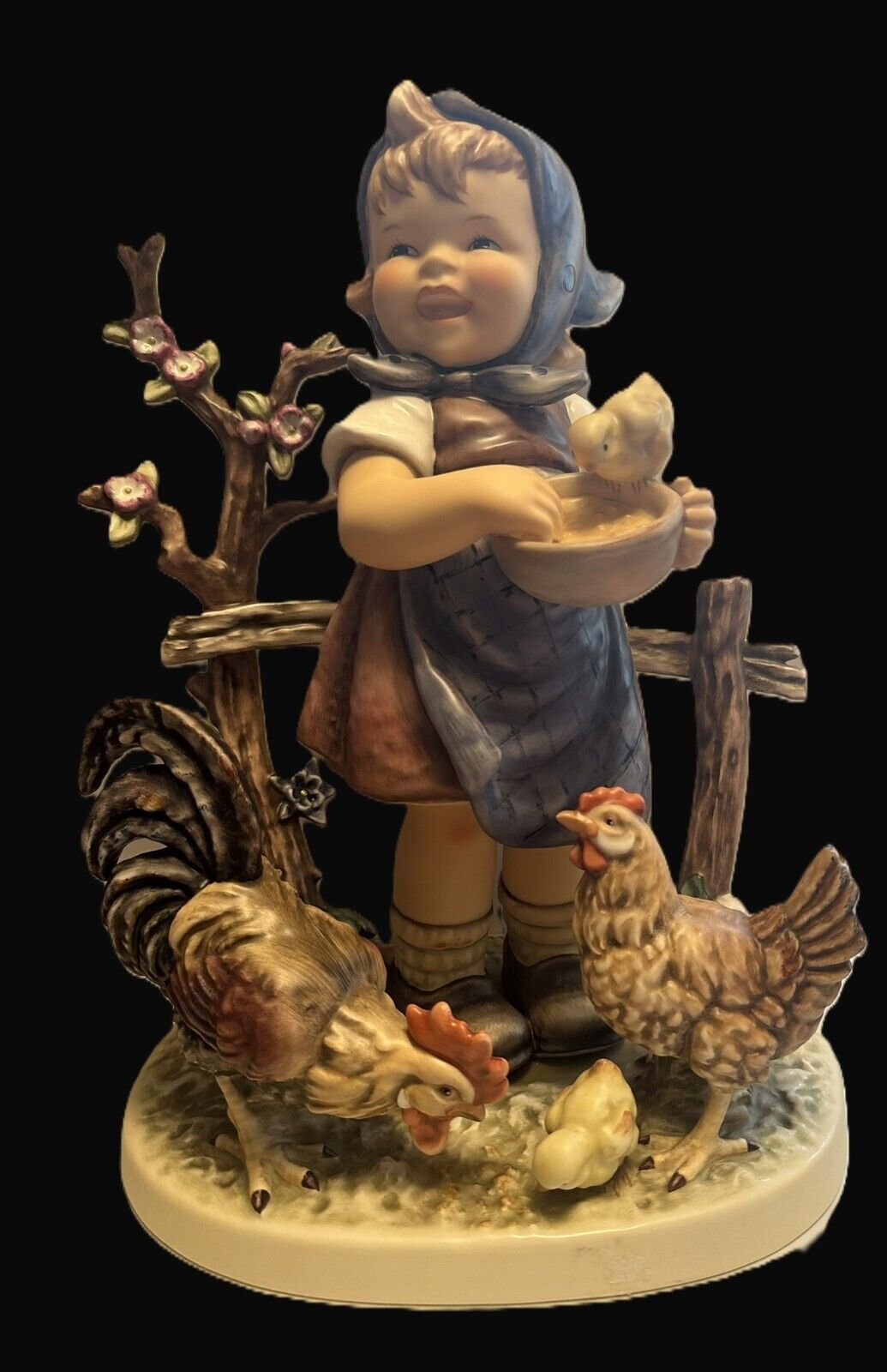 Rare And Collectible Hummel Items : FEEDING TIME 199 Hummel Value Guide ...