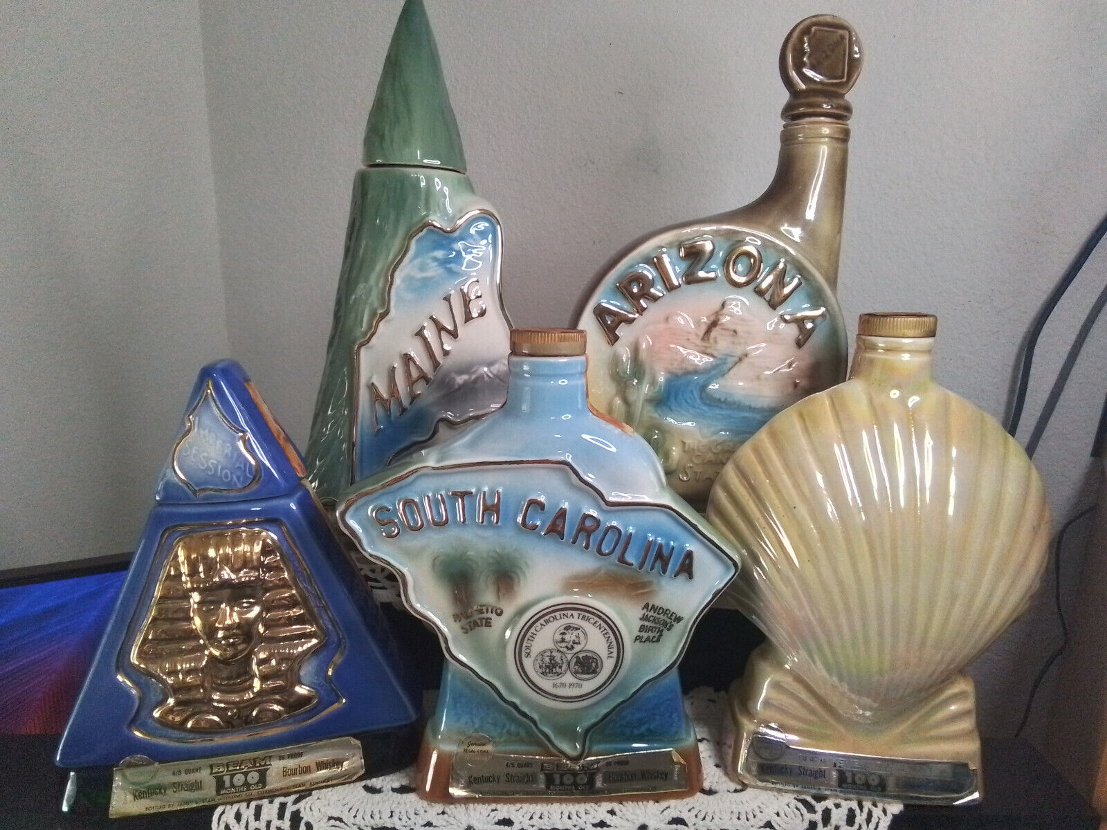 Jim Beam Collectibles : Sea Shell Jim Beam Value Guide - Price List ...