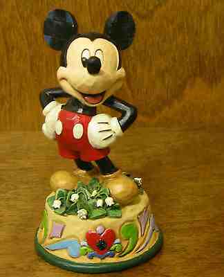 Jim Shore Disney Traditions #4033962 MICKEY MOUSE, MAY BIRTHDAY, Enesco ...