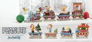Jim Shore Peanuts 8-PIECE DELUXE HOLIDAY TRAIN SET w/ exclusive SALLY ...