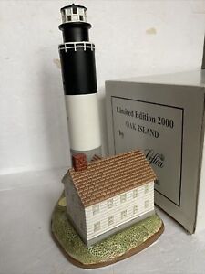2000 Lefton OAK ISLAND Limited Edition Lighthouse Lamp 1535/9000 NC NEW ...