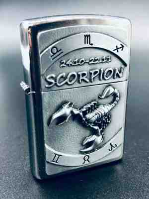 Zippo 3D Zodiac Scorpion Lighter - Stunning Design (Very Rare) - Sold ...