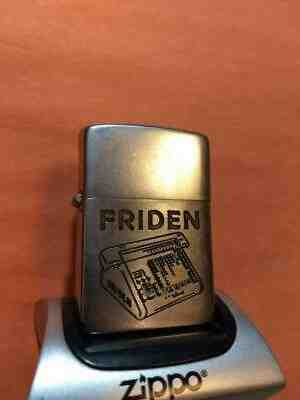 1954 Full Stamp Zippo Lighter - Friden Calculators Company - Great ...