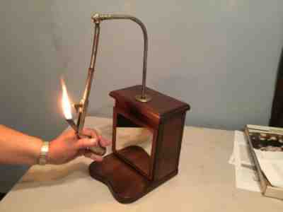 Very Rare Antique Eldred 1894 Cigar Store Counter Wireless Flame Cigar ...