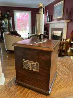 Antique Working Midland Jump Spark Cigar Lighter Mahogany Itâ??s A ...
