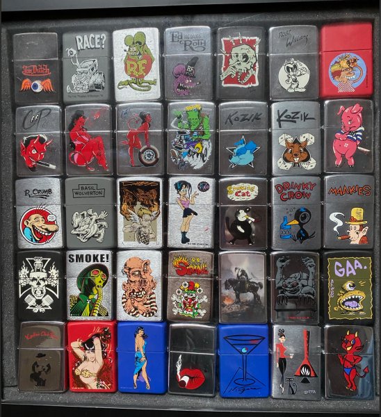 Rare And Collectible Vintage Lighters : Von Dutch Lighter Value Guide ...