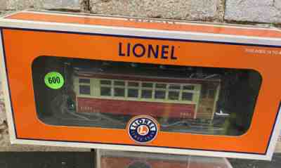 RARE LIONEL TRAINS 6-18451 TROLLEY CAR ST LOUIS IN BOX BUMPER ...
