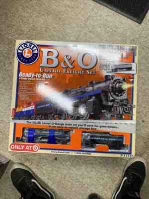 Lionel 7-11151 Rare B&O Capitol Freight Train Set O Gauge Target ...