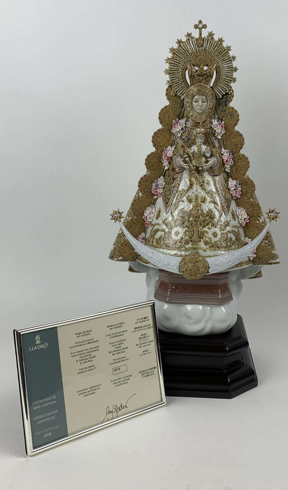 Rare And Collectible Lladro : Lladro Lady Large Value Guide - Price ...