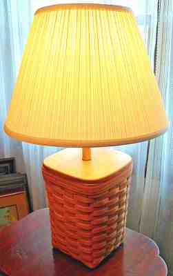 longaberger basket lamp longaberger basket