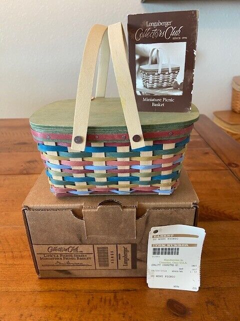 Rare and Collectible Longaberger Baskets : 2014 collectors club member ...