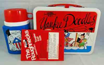 1975 VINTAGE YANKEE DOODLE LUNCHBOX & THERMOS NM UNUSED TAG! - Sold for ...