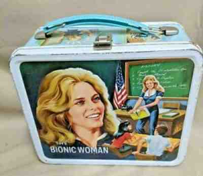bionic woman lunchbox