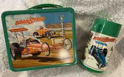 Drag Strip vintage lunch box