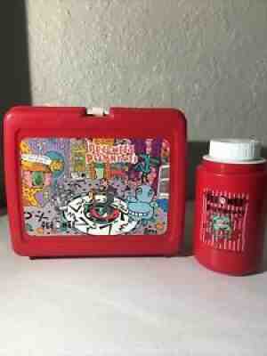 VINTAGE 1987 Pee Wee Herman Playhouse Lunchbox WITH THERMOS+GOOD ...