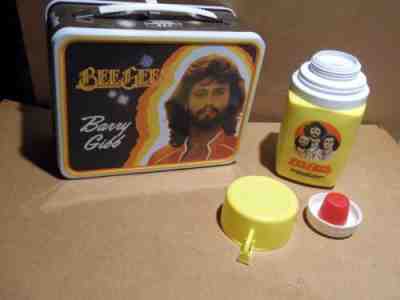 VINTAGE BEE GEES 1978 FEATURING BARRY GIBB LUNCHBOX W/ THERMOS GREAT ...