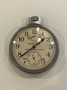 Hamilton Model 22 WWII US Navy Deck Watch Winding Indicator - Maritime ...