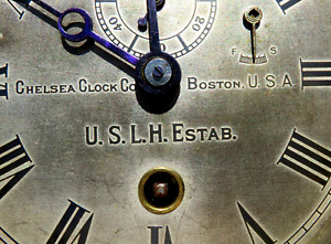 1905-1909 USLHE ~ CHELSEA CLOCK ~ United States Lighthouse ...