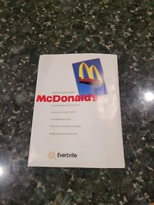Mcdonalds Everbrite Identification Program 1990-99 Signage Arches Brand ...
