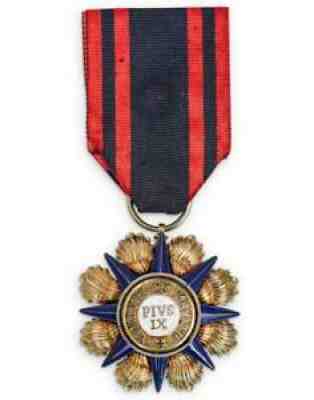 Antique Italian Vatican Order Of Pope Pius IX Knight Commander Grand ...