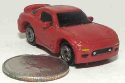 Small Micro Machine Plastic 1990's Mazda RX-7 in Dark Red - Sold for $8 ...