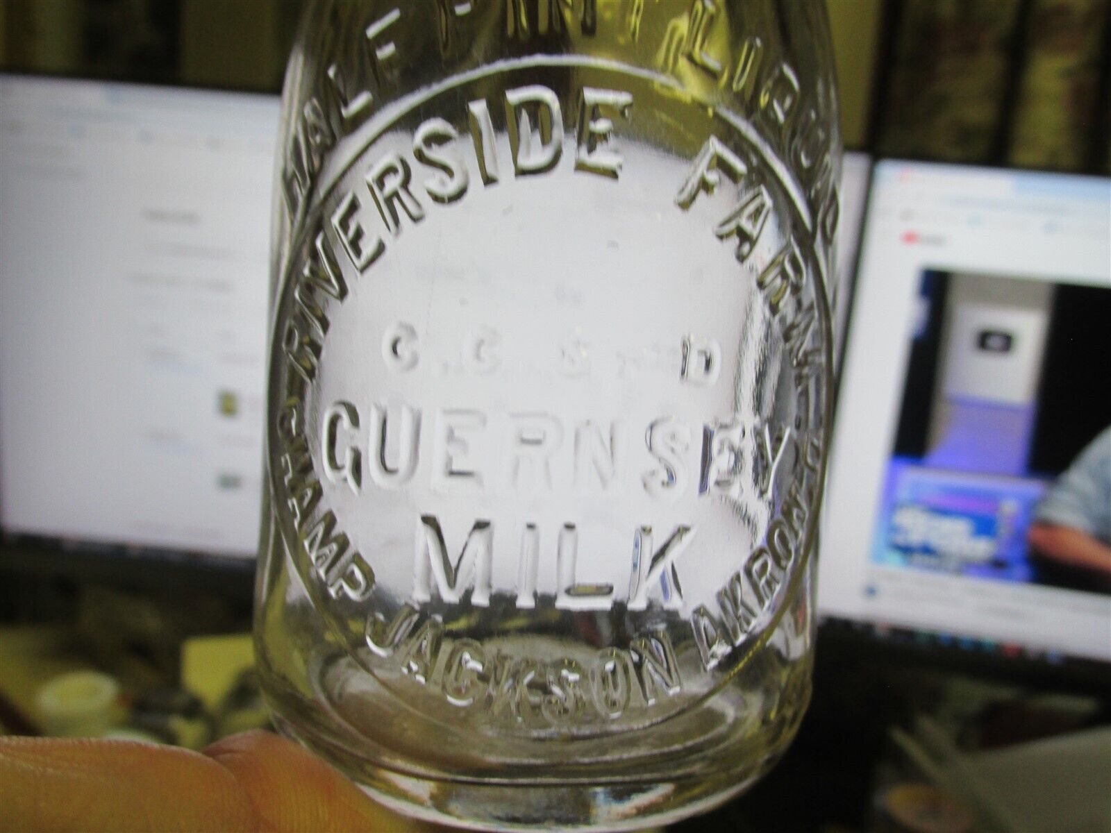 Milk Bottle Collectibles : Milk Bottle Jackson Creamery Value Guide ...