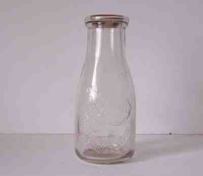 Clover Creamery CO. Inc. Pint Milk Bottle with Cap From Roanoke Va ...