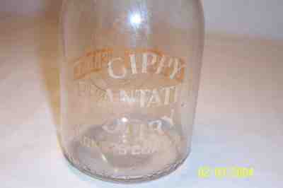 Vintage Qt Milk, Gippy Plantation Dairy, Moncks Corner, S.Carolina ...