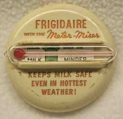 Rare Frigidaire Milk Minder "Meter Miser" cap for old fashioned milk ...