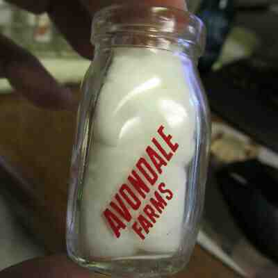 Dairy Creamer 3/4 ounce square Avondale Farms / same Knoxville ...