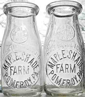 SEALED 11 PA.,HALF PINT LIQUID, MAPLE SHADE FARM, POMEROY, PA. - Sold ...