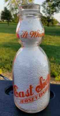 East Side Dairy Best Ever Dairy Cream Top Milk Bottle Anderson Indiana ...