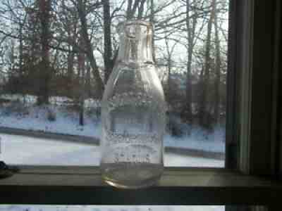 KNACKSTEDT FARM DAIRY 3666 UPTON ST. ST.LOUIS QUART MILK BOTTLE - Sold ...