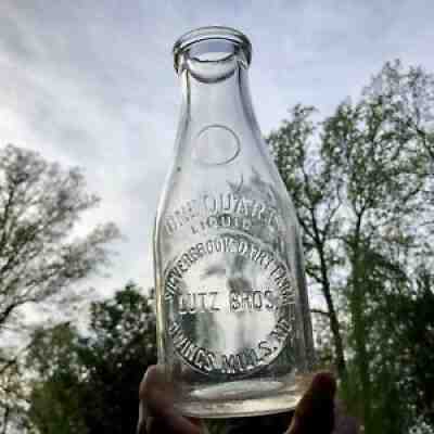 Milk Bottle Collectibles : Lutz Bros Milk Bottle Value Guide - Price ...