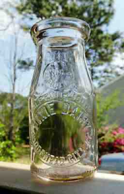 Vintage DIXIE DAIRY, Morehead City, NC,N.C.,North Carolina--Half Pint ...