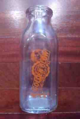 GOLDEN Glow Dairy Lexington S. Carolina One Pint Applied Color Label ...