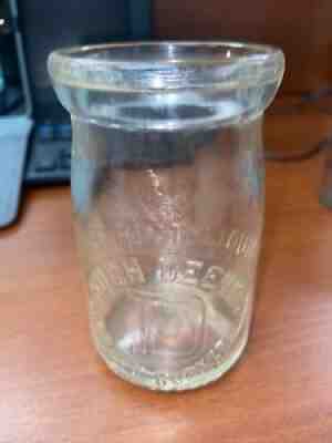 EMBOSSED Hugh Deny Liberty Corner NJ Half Pint Sour Cream Cottage ...