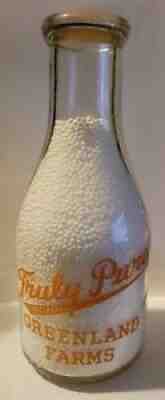 Milk Bottle Collectibles : Truly Pure Milk Bottle Value Guide - Price ...