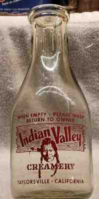 WESTERN MILK INDIAN VALLEY CREAMERY DAIRY TAYLORSVILLE CALIFORNIA ...