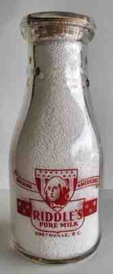 Milk Bottle Collectibles : RIDDLE Milk Bottle Value Guide - Price List ...