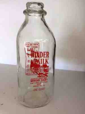Milk Bottle Collectibles : Winder Salt Lake City Milk Bottle Value ...