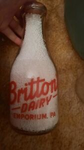 Milk Bottle Collectibles : Britton Milk Bottle Value Guide - Price List ...