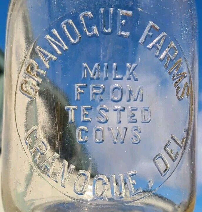 Milk Bottle Collectibles : Dupont Estate Granogue Milk Bottle Value ...