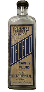 Milk Bottle Collectibles : Milk Bottle Dodge Embalming Fluid Value ...
